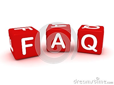 FAQ stock illustration. Illustration of question, line - 18186253
