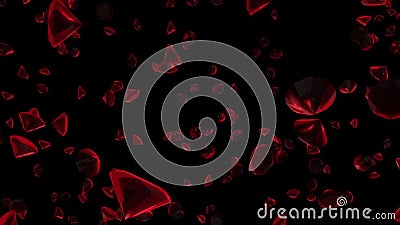 Falling diamonds stock footage. Video of 1920x1080, forever - 36921330