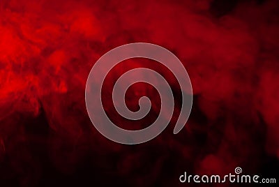 Red Haze: Eerie And Enigmatic Black Background Stock Photo ...