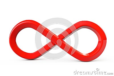 Red Infinity Symbol Royalty Free Stock Images - Image: 29432499