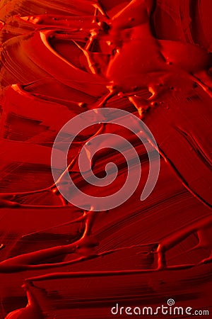 Oil Painting Detail Texture Closeup Macro Stock Image - Image of ...