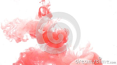 Red Ink in Water. Creative Slow Motion Stock Video - Video of motion ...