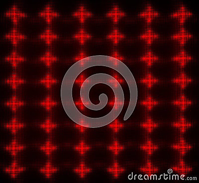 Red LED Matrix Stock Photography | CartoonDealer.com #62160134