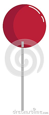 Red Lolipop, Illustration, Vector | CartoonDealer.com #160170559