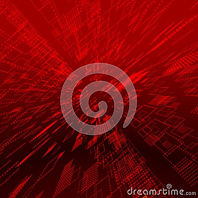Red Matrix Background Royalty Free Stock Photos - Image: 9491268