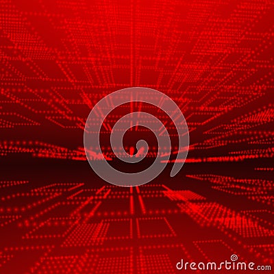 Red Matrix Wallpaper Stock Image | CartoonDealer.com #8738695