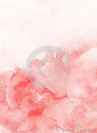 Red Painted Watercolor Background Royalty Free Stock Photo - Image ...