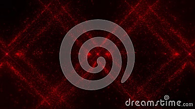 Red X Particles Grid Loop Motion Graphic Background Stock Footage ...