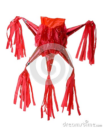 Red Pinata Stock Photo - Image: 1762260