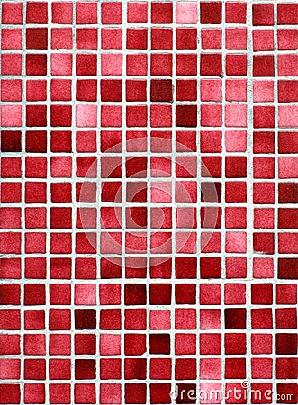 Red And Pink Tiles. Stock Images - Image: 6421644