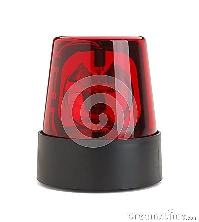 Red Police Light Royalty Free Stock Photo - Image: 34640695