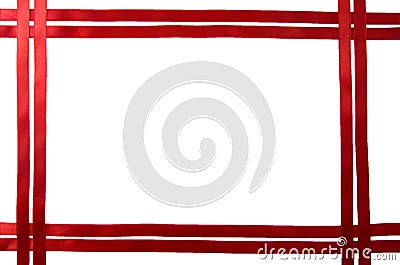 Red Ribbon Border Royalty Free Stock Image - Image: 8337496
