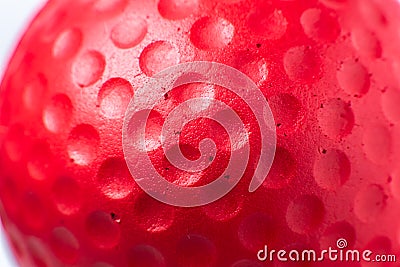 Red Rubber Ball Texture. Close Up Background Royalty-Free Stock Photo ...