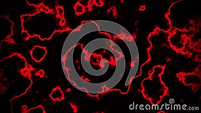Red Sci-Fi Plasma Clouds Loopable Motion Background Stock Video - Video ...