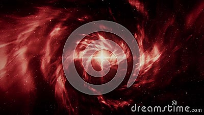 Red Space Vortex with Starfield Loopable Motion Background Stock ...