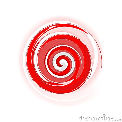 Red Spiral Royalty Free Stock Photography - Image: 2017017