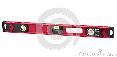 Red Spirit Level Stock Photography - Image: 3446452