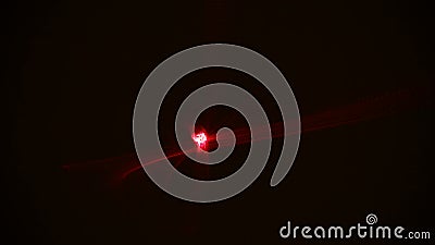 Red Streaks Light Abstract Animation Background. Seamless Loop Stock ...