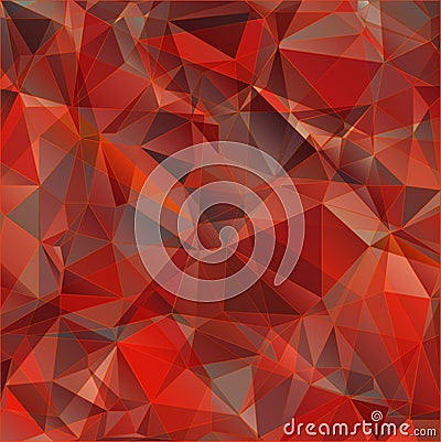 Red Triangle Abstract Background Stock Vector - Image: 79157307