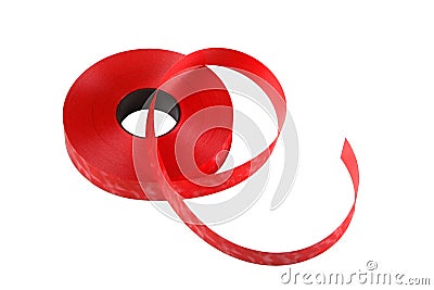 Red Wrapping Ribbon Stock Images - Image: 2282204