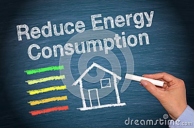 Reduce Energy Consumption Stock Photo - Image: 49033664