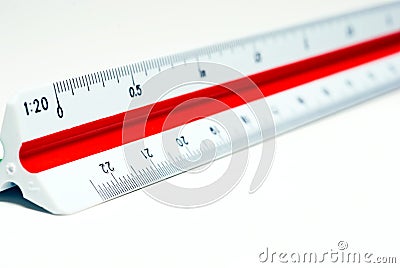 Reduction Scale Ruler Royalty-Free Stock Photography | CartoonDealer ...