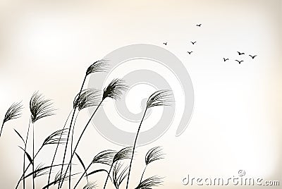 Reed Painting Stock Image - Image: 36340961