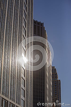 Reflective Buildings Downtown Salt Lake Royalty-Free Stock Photography ...