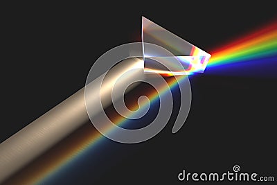 Refracting Prism Royalty-Free Cartoon | CartoonDealer.com #5735957