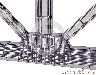 Reinforced Concrete Structure Royalty-Free Cartoon | CartoonDealer.com ...