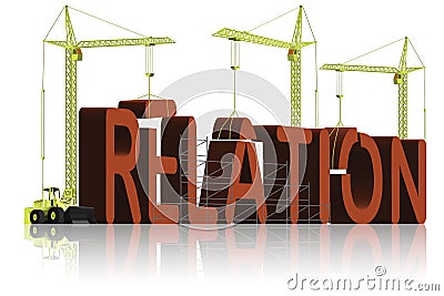 Relation Building Find Partner Love Relationship Stock Photo - Image ...