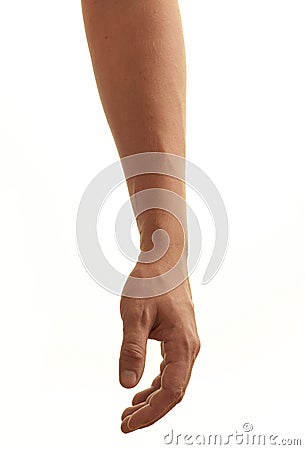 Relaxed Male Arm Stock Photo - Image: 20965670