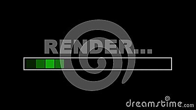 Render Progress Bar Royalty-Free Stock Photo | CartoonDealer.com #348653259