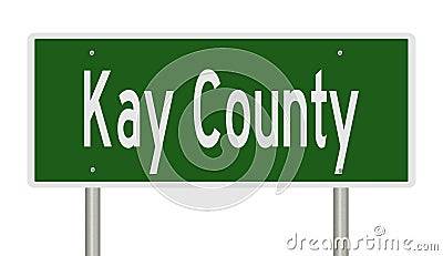Road Sign For Kay County Royalty-Free Stock Photo | CartoonDealer.com ...