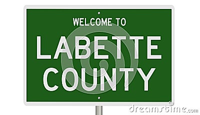 Road Sign For Labette County Royalty-Free Stock Photo | CartoonDealer ...