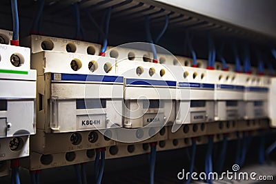 Repair Tower Crane Electrical System Of Tower Crane Check Contactor ...