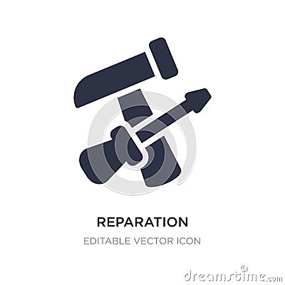 Reparation Icon On White Background. Simple Element Illustration From ...