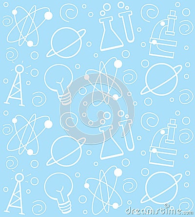 Repeating Science Pattern Stock Photography - Image: 6818462