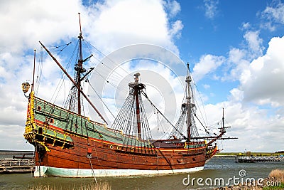 Replica Of Dutch Tall Ship The Batavia Stock Images - Image: 25116674