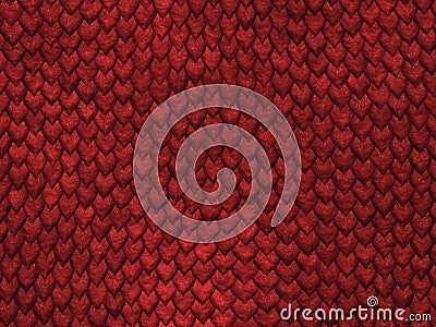 Reptile Texture - Red Scales Royalty Free Stock Image - Image: 377216