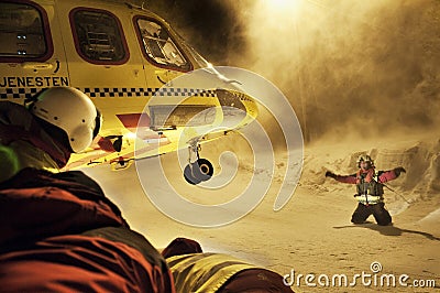 Rescue Editorial Photo - Image: 14568206