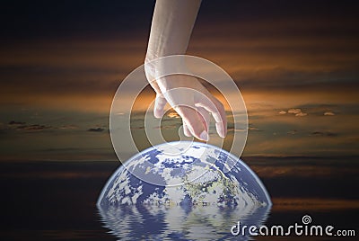 Rescue The Earth Royalty-Free Cartoon | CartoonDealer.com #6352505