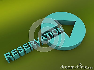 Reservation Button With Arrow Stock Photography | CartoonDealer.com ...