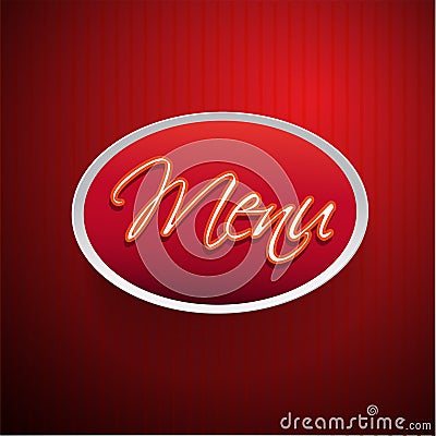 Restaurant Menu Design Red Stock Photo - Image: 31551760