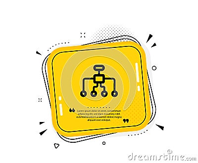 Restructuring Icon. Business Architecture Sign. Vector | CartoonDealer ...