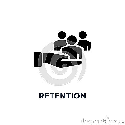 Retention Icon. Retention Concept Symbol Design, Vector Illustra ...