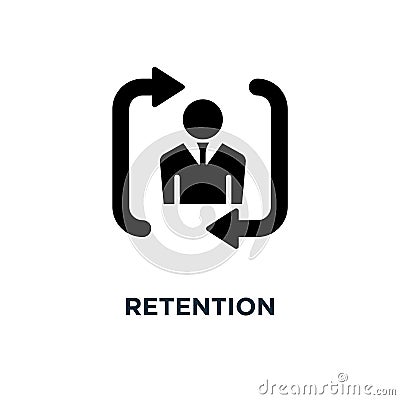 Retention Icon. Retention Concept Symbol Design, Vector Illustra ...