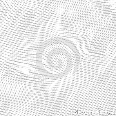 Reticulated Texture Of Lines And Moire Effect. Linear Background With ...