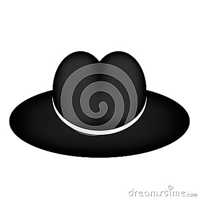 Retro Men Hat Vector Illustration | CartoonDealer.com #42151948