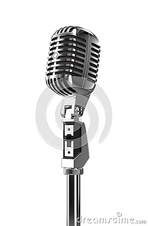 Retro Microphone Stock Photos - Image: 13210833